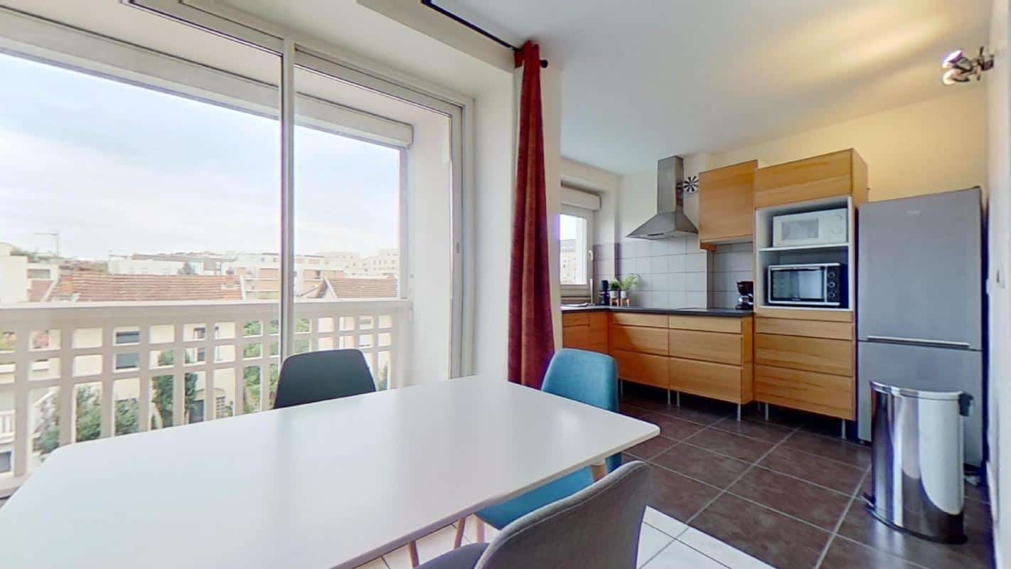 Location 21 RUE DE CHATEAU GAILLARD - VILLEURBANNE - 69100 - T3 Meublé ...